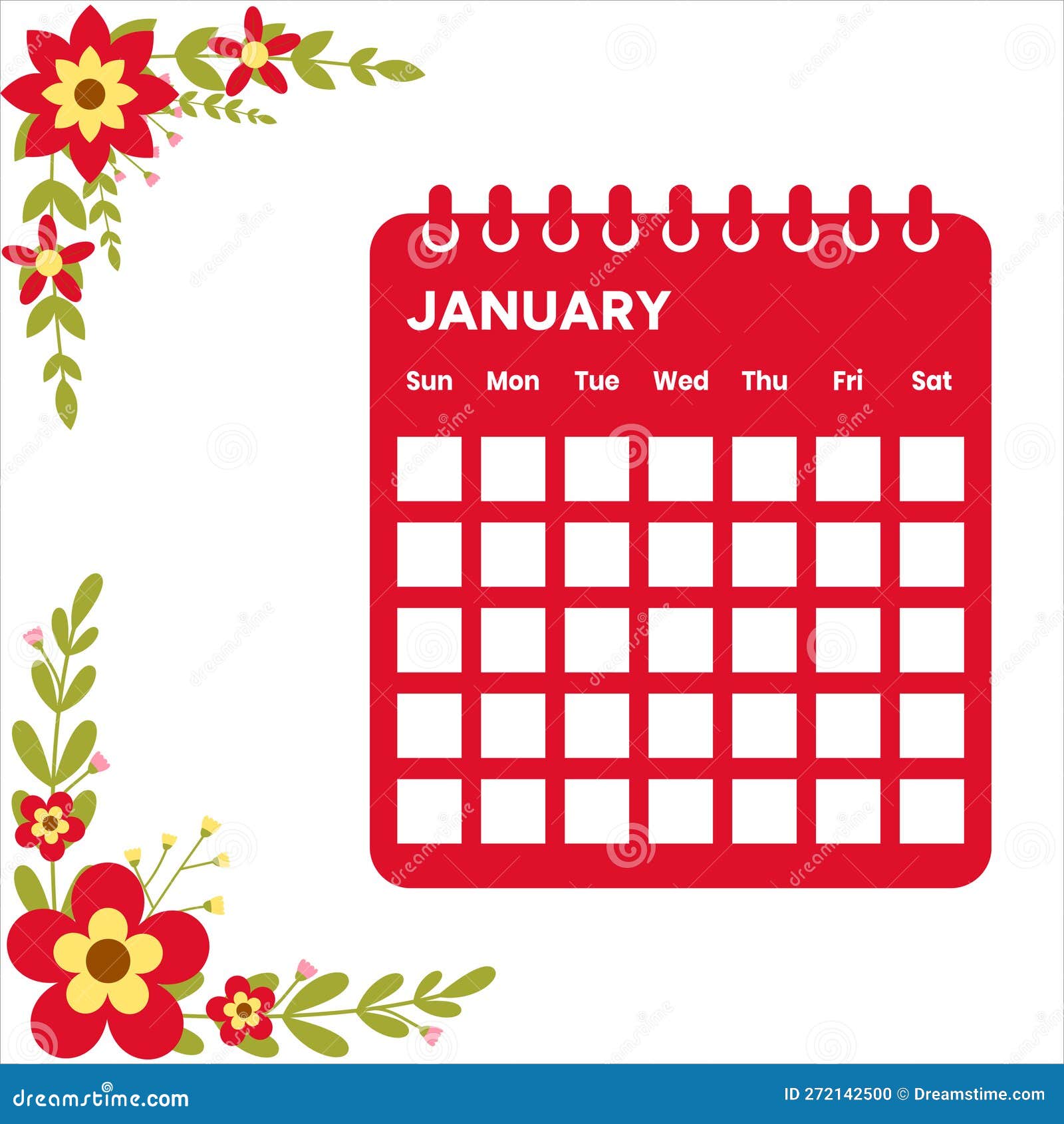 January Month Icon. Event Schedule Jan Date. Calendar Date 3d Icon ...