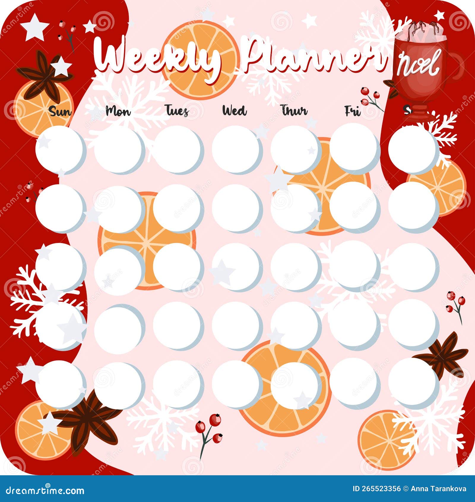 January Monthly Planner, Weekly Planner, Habit Tracker Template and ...