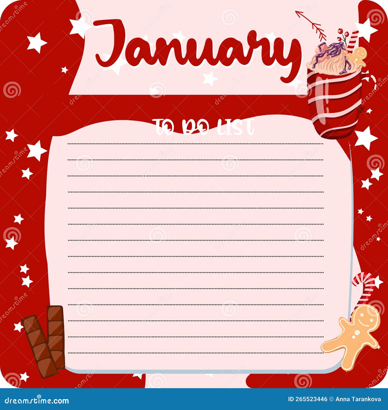 January Monthly Planner, Weekly Planner, Habit Tracker Template and ...