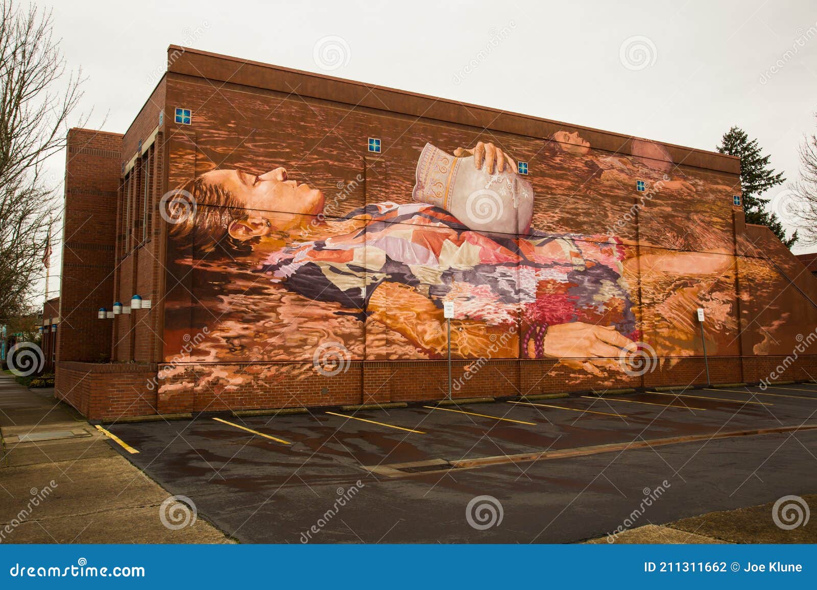 January 31 2021. Mural in Eugene or Editorial Photography - Image of ...