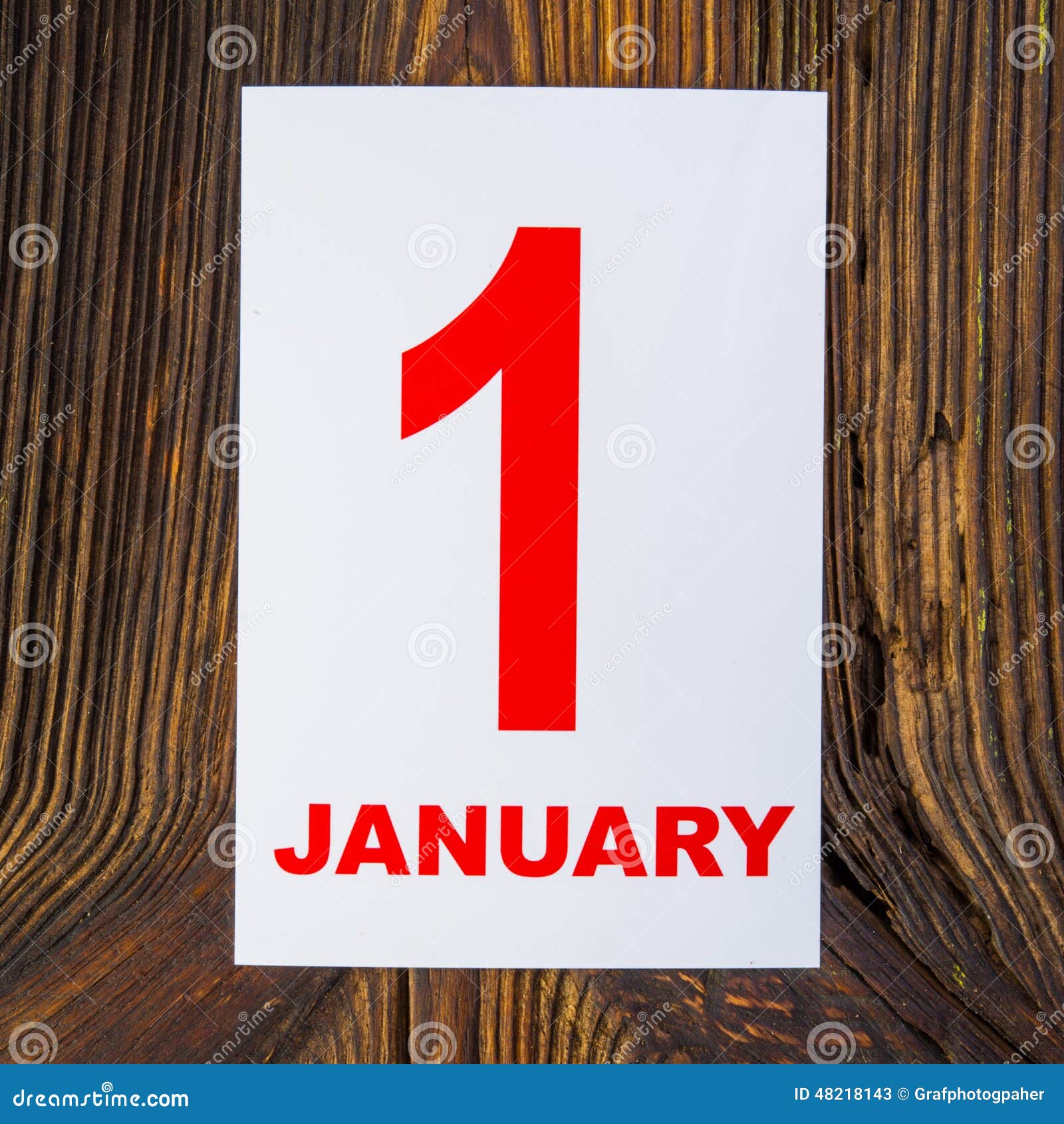 1 january stock image. Image of reminder, business, cardboard - 48218143