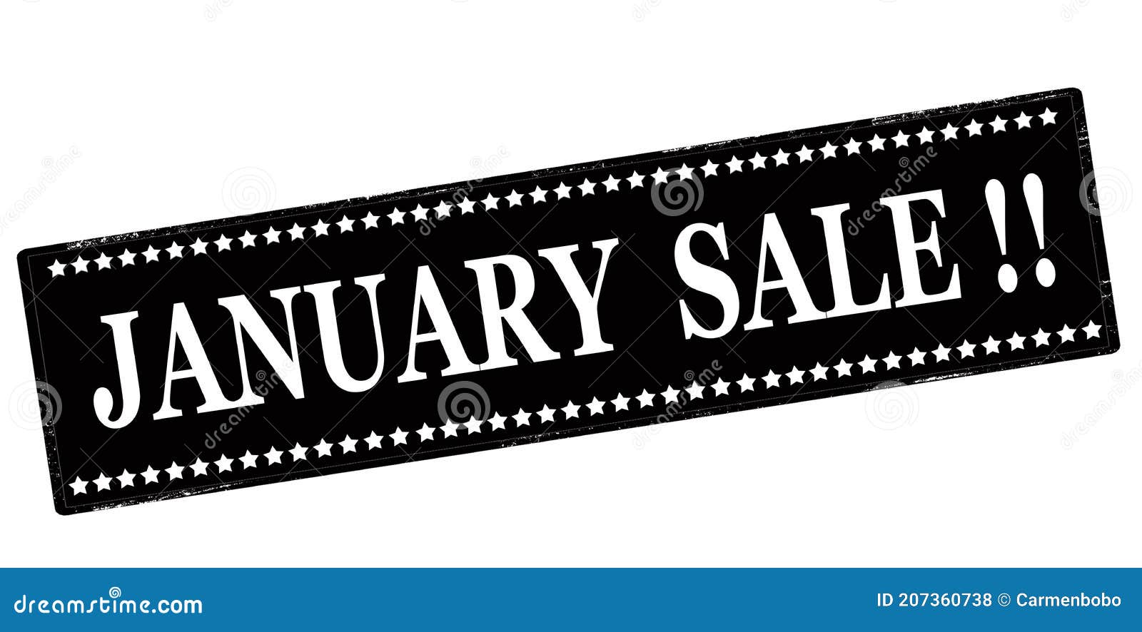 Stamp with Text January Sale Stock Illustration - Illustration of ...