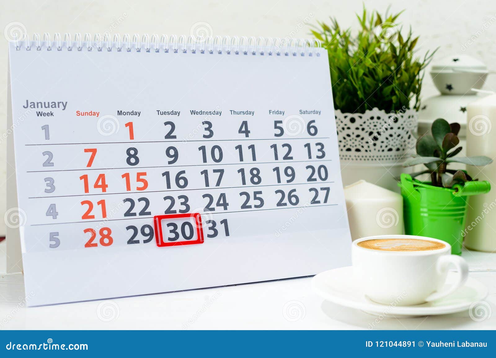January 30th. Day 30 of Month Stock Image - Image of birthday, plan ...