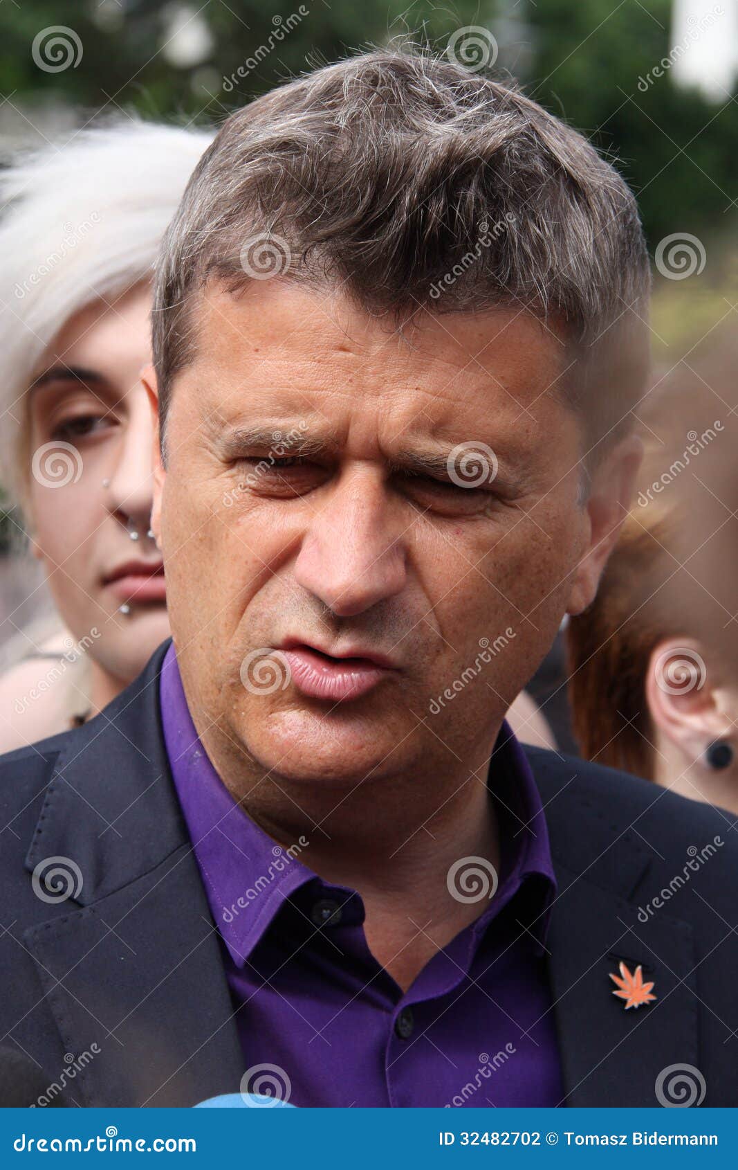 Janusz Palikot photographie éditorial. Image du gauche - 32482702