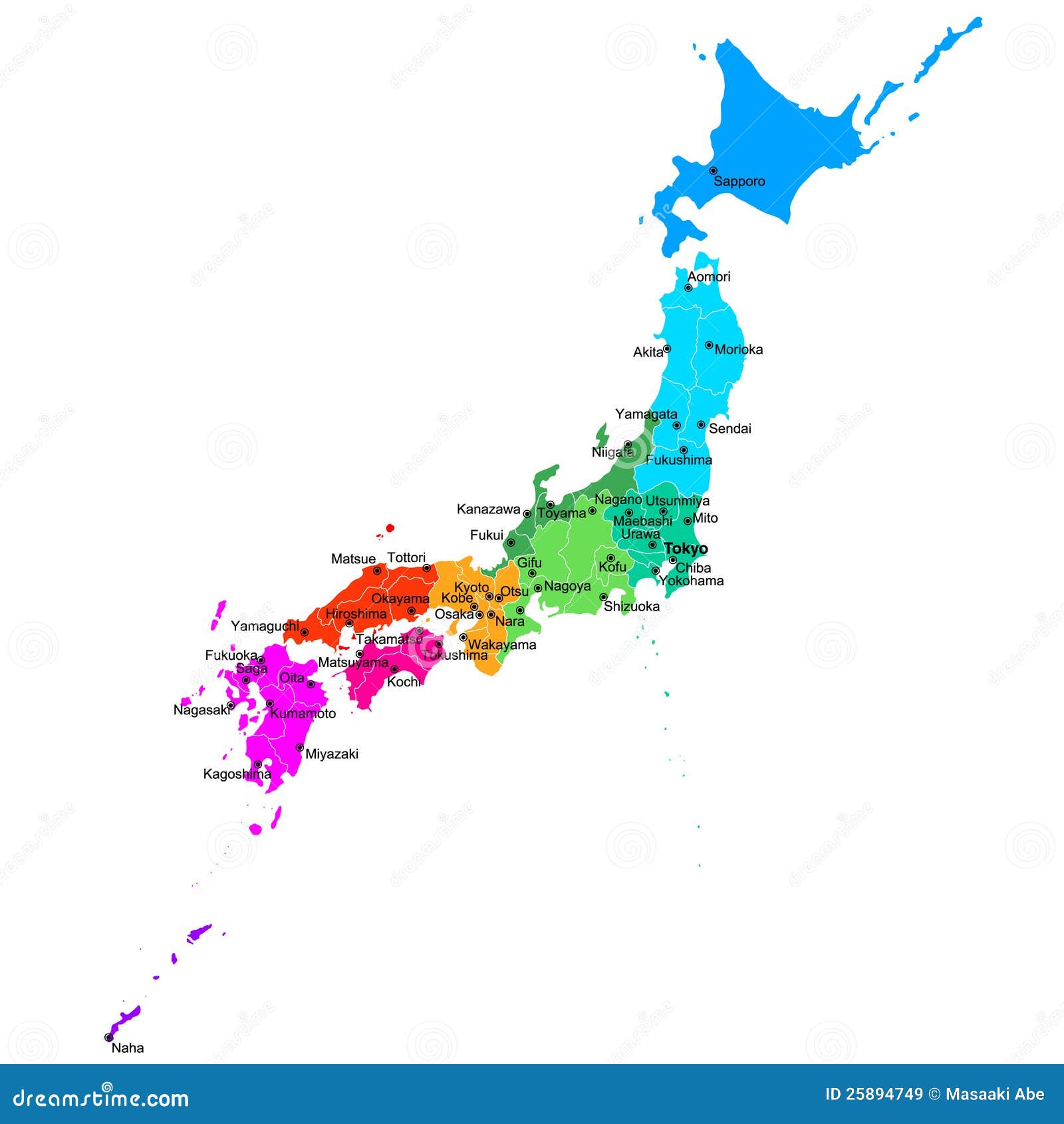 Japan stock vector. Illustration of osaka, design, kinki - 25894749