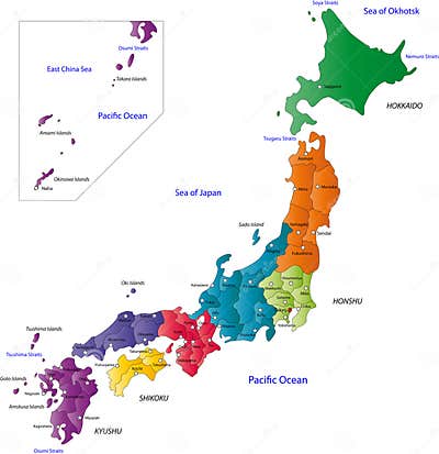 Japan stock vector. Illustration of country, asia, detail - 6690952