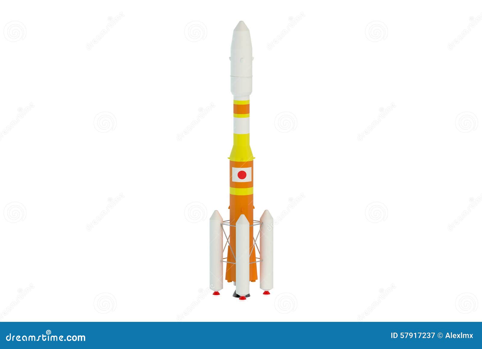 Cargo Rocket Launcher Multi Color Set Icon. Simple Thin Line, Outline ...