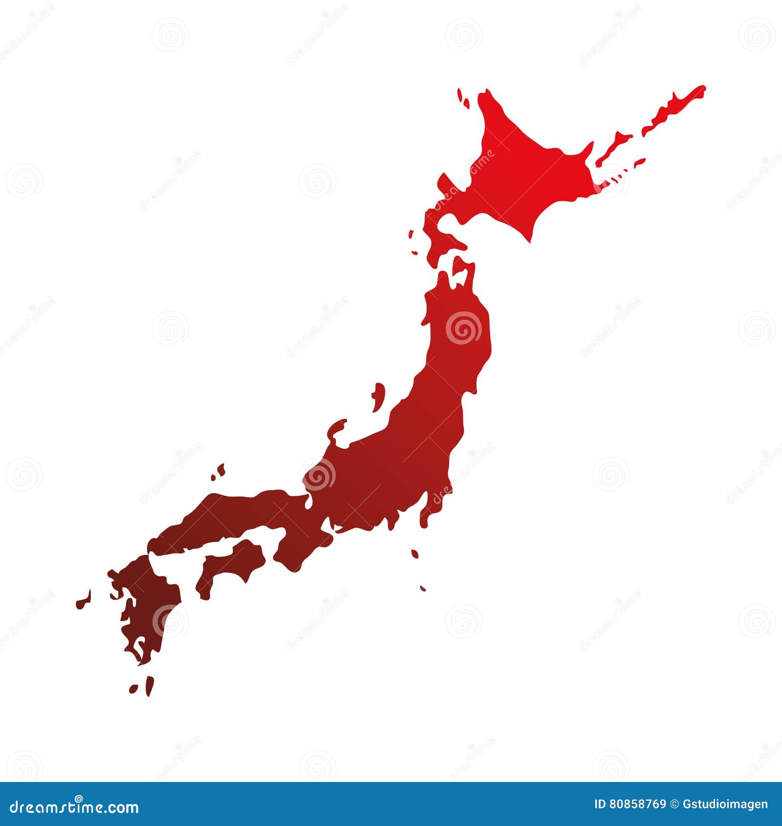 Japan Country Map Icon Design Stock Vector - Illustration of icon ...