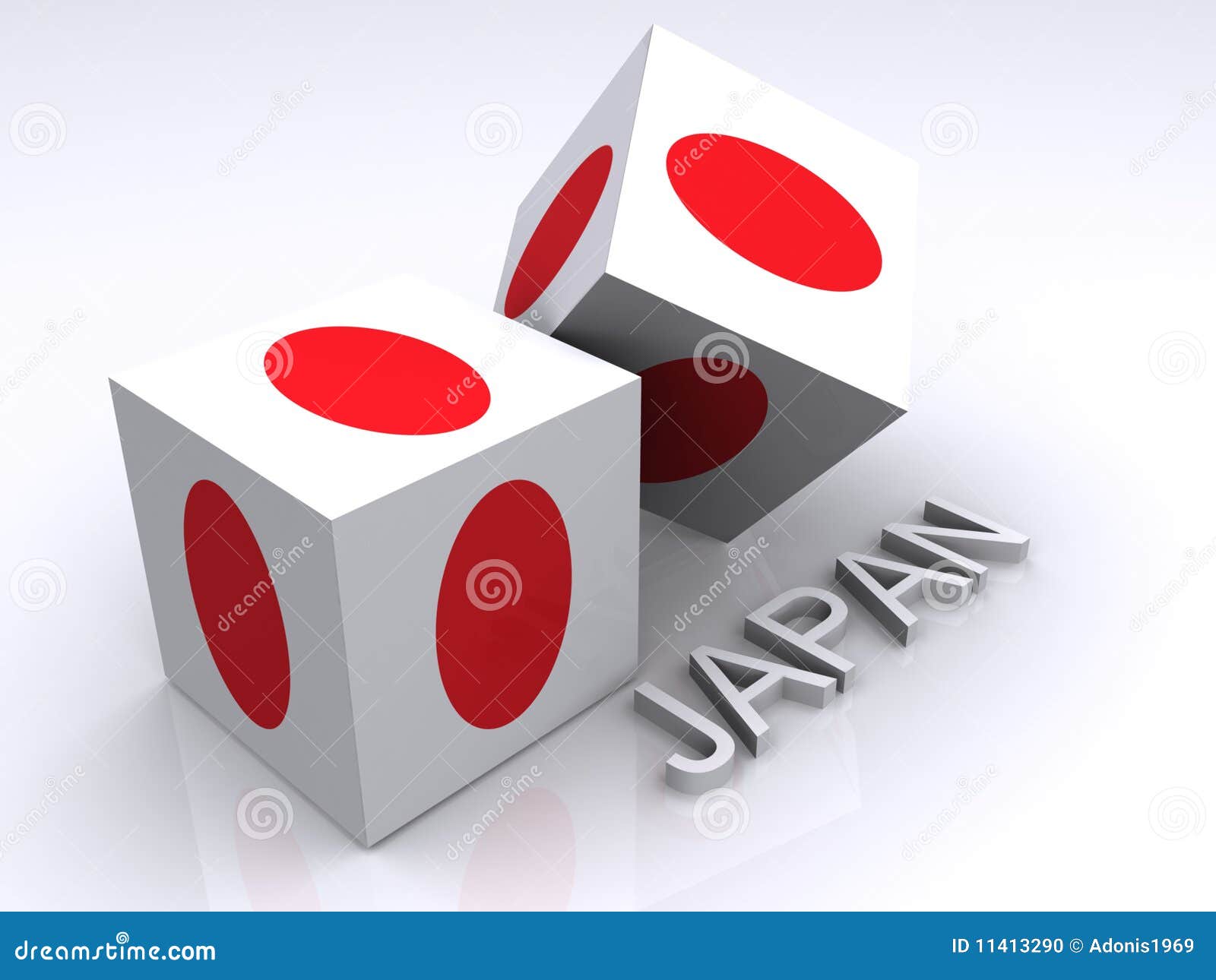 Japan dice illustration stock illustration. Illustration of objects ...