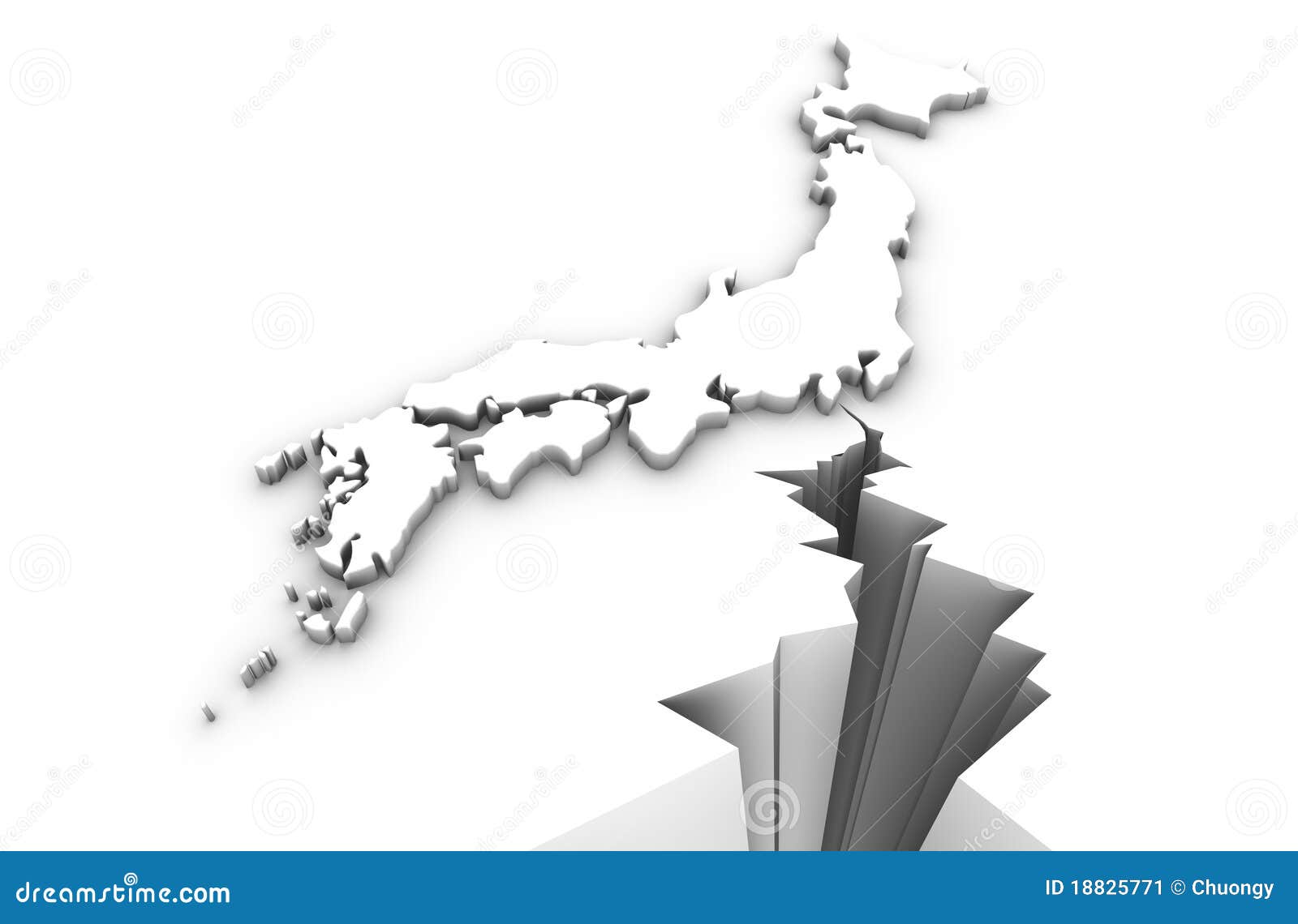 Japan Earthquake And Tsunami Disaster 2011 Vector Illustration ...