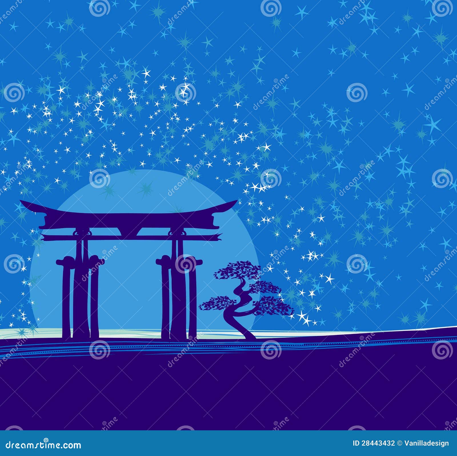 Japan Gate Isolated On White, Torii Gate, Japanese Gate. Chinese And ...