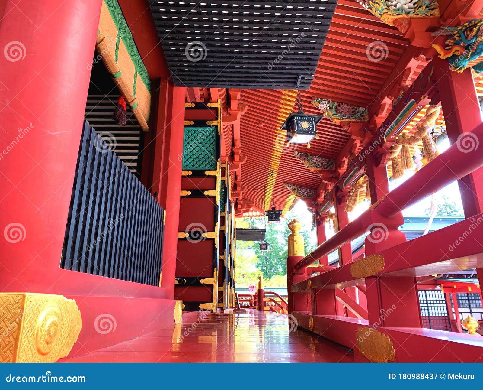 Japan-Shiogama Shrine stock image. Image of japan, japanhaiden - 180988437