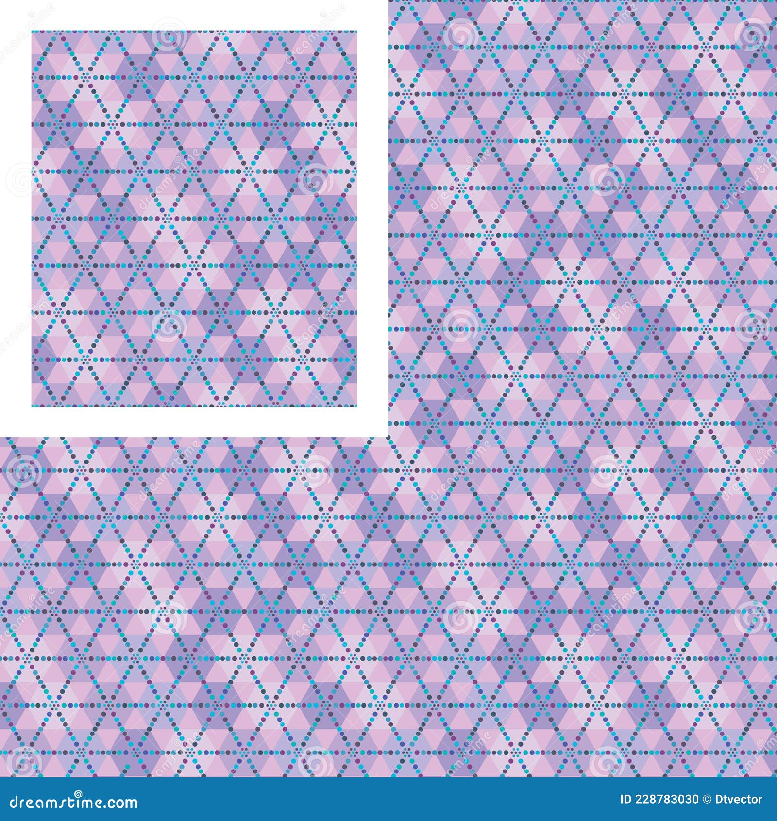 Japan Hexagon Dot Line Seamless Demo Stock Vector - Illustration of string, fashionable: 228783030