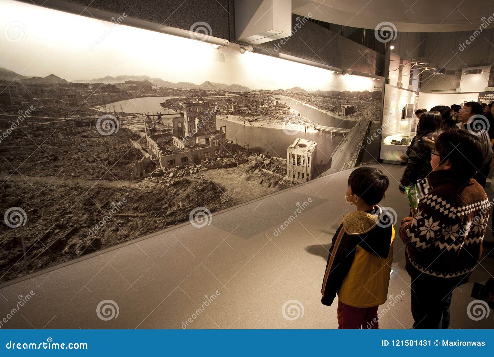 Japan - Hiroshima - Peace Memorial Museum Editorial Photo - Image of ...