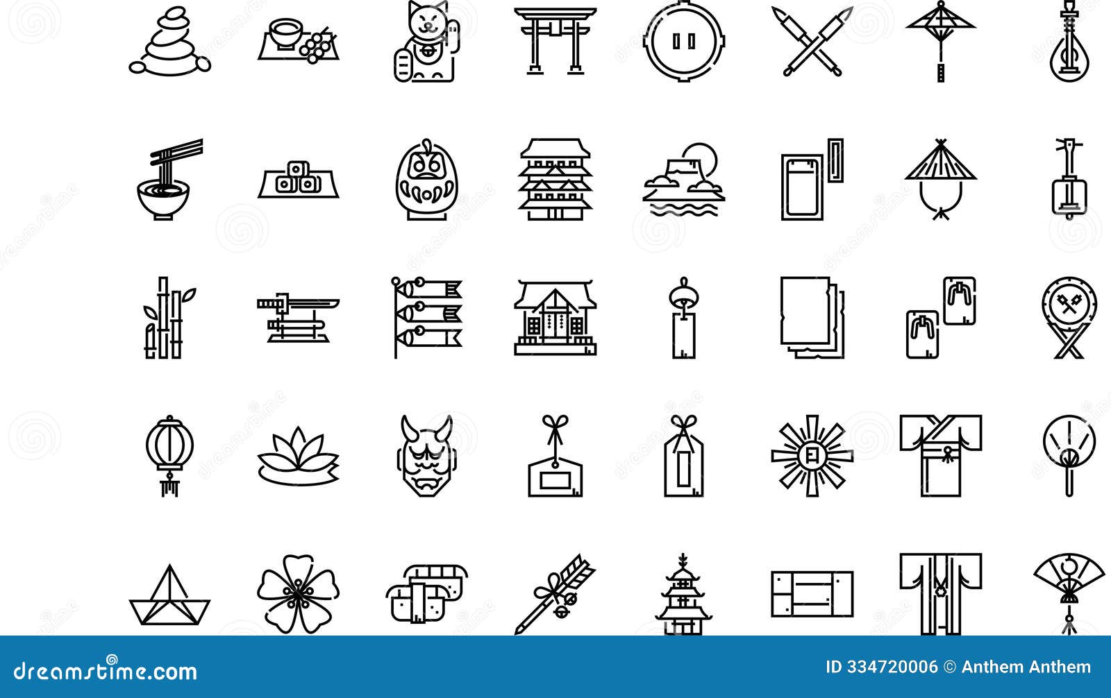 Japan Icons High-Quality Vector Icons Collection with Editable Stroke ...