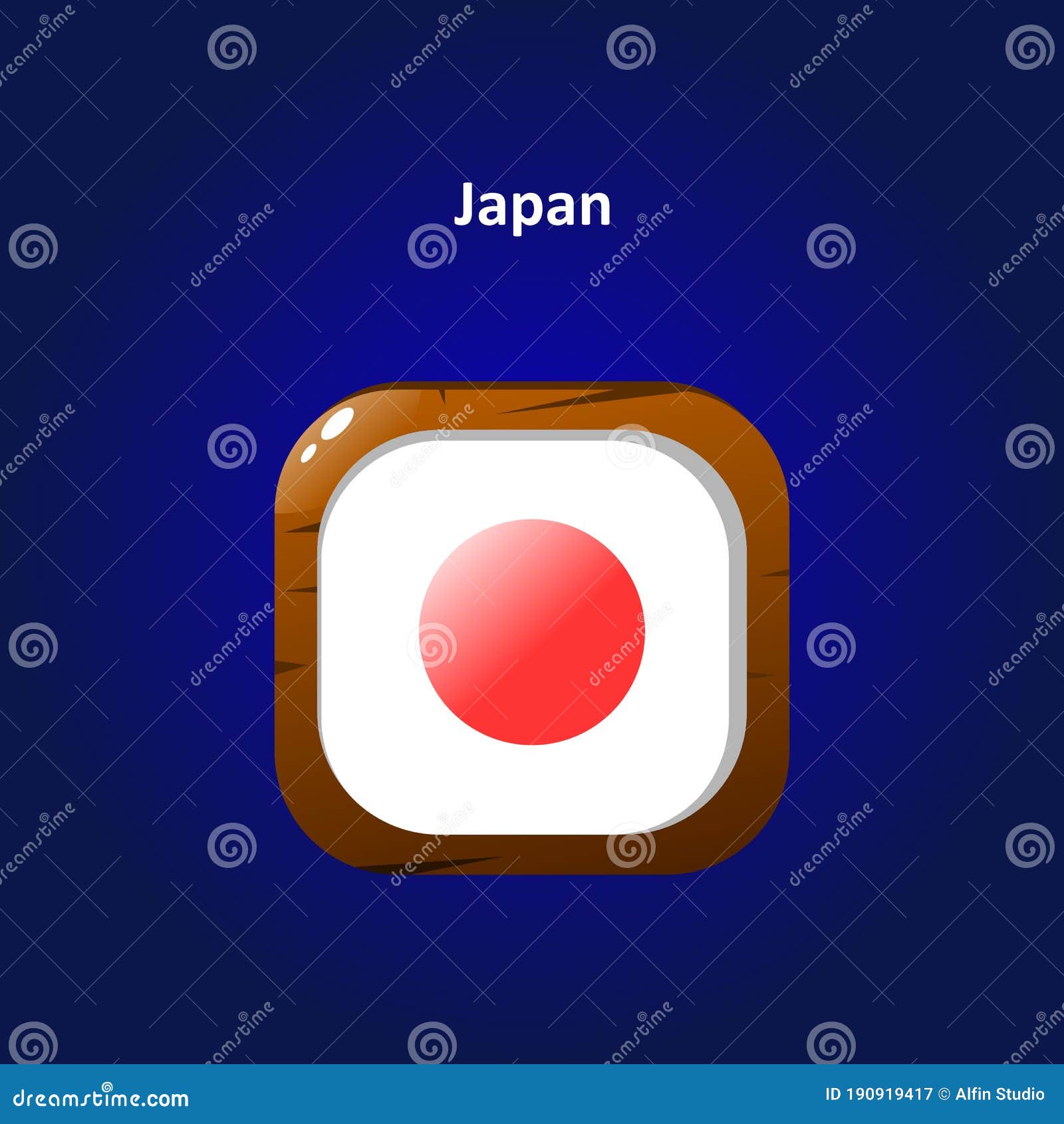 Japan interface game stock illustration. Illustration of interface ...