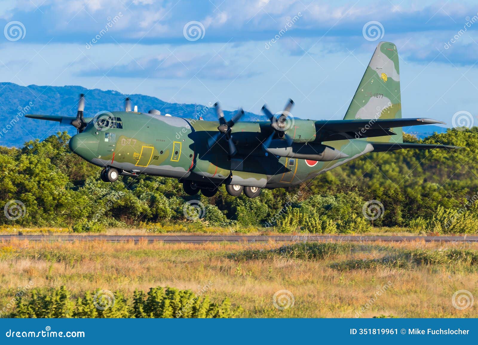 Japan, at Iruma Air Base 12 November 2024: Lockheed Hercules C-130 at ...