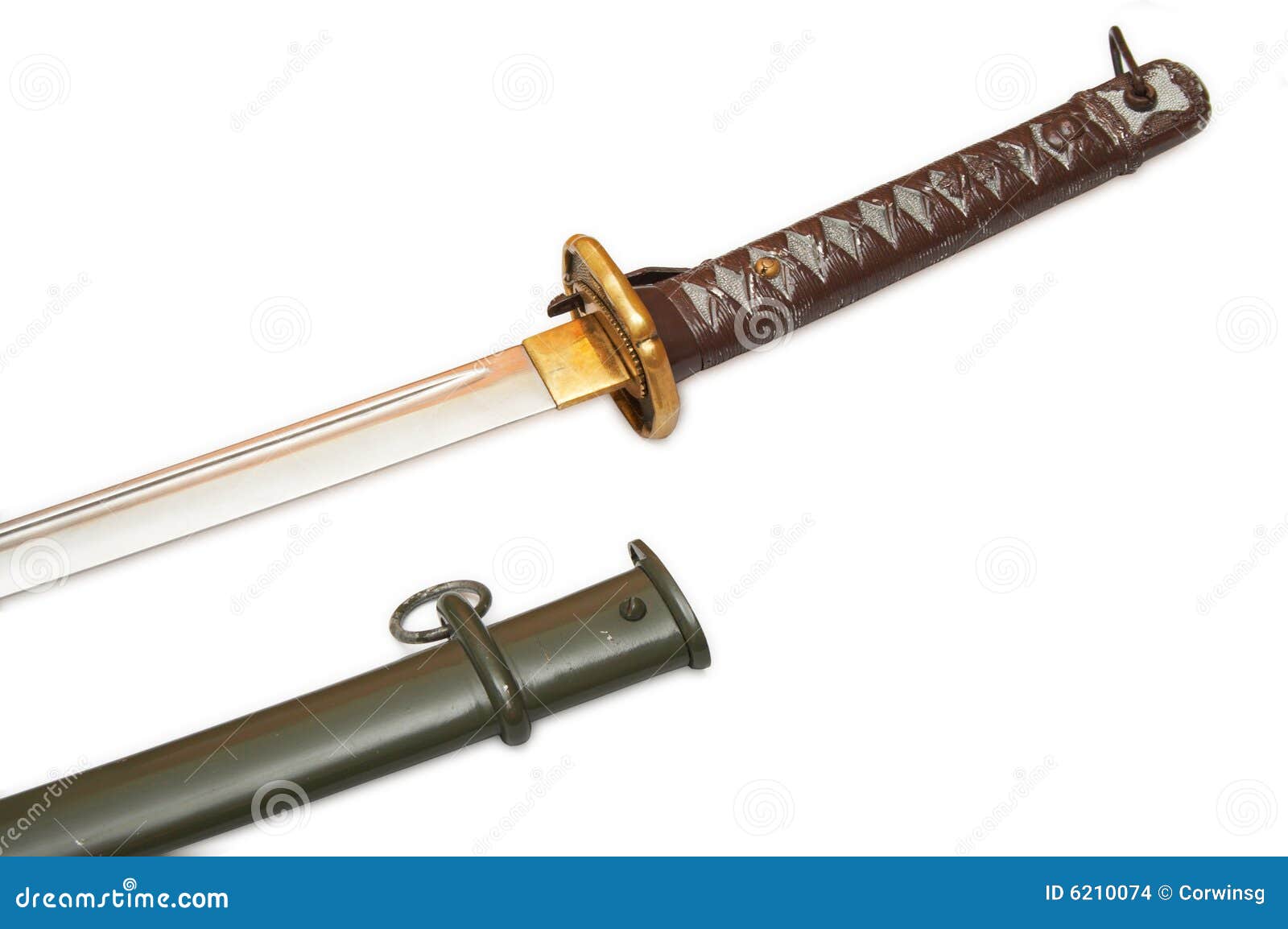 Japan longsword - Katana stock photo. Image of arts, curve - 6210074