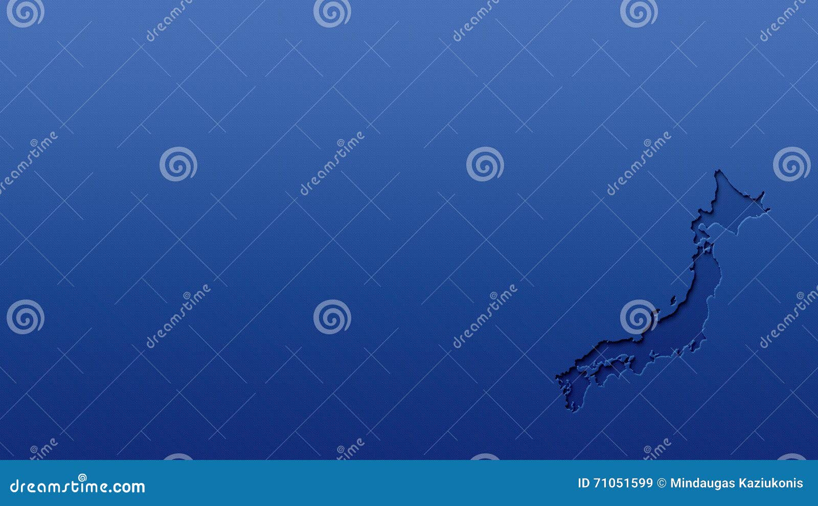 Japan Map Blank Wallpaper Background Cut Out Effect 3d Stock ...