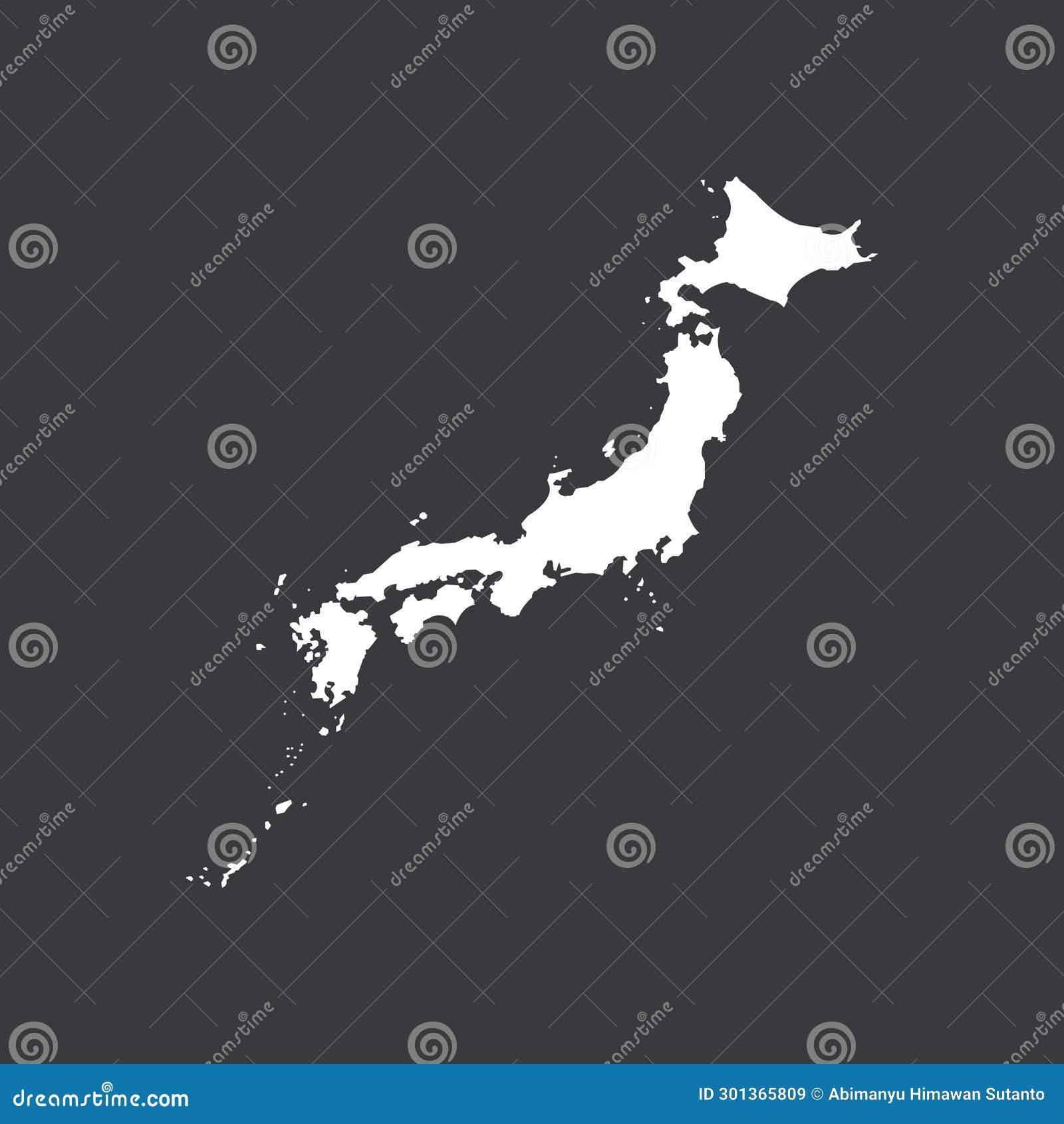 Japan map icon vector stock vector. Illustration of country - 301365809