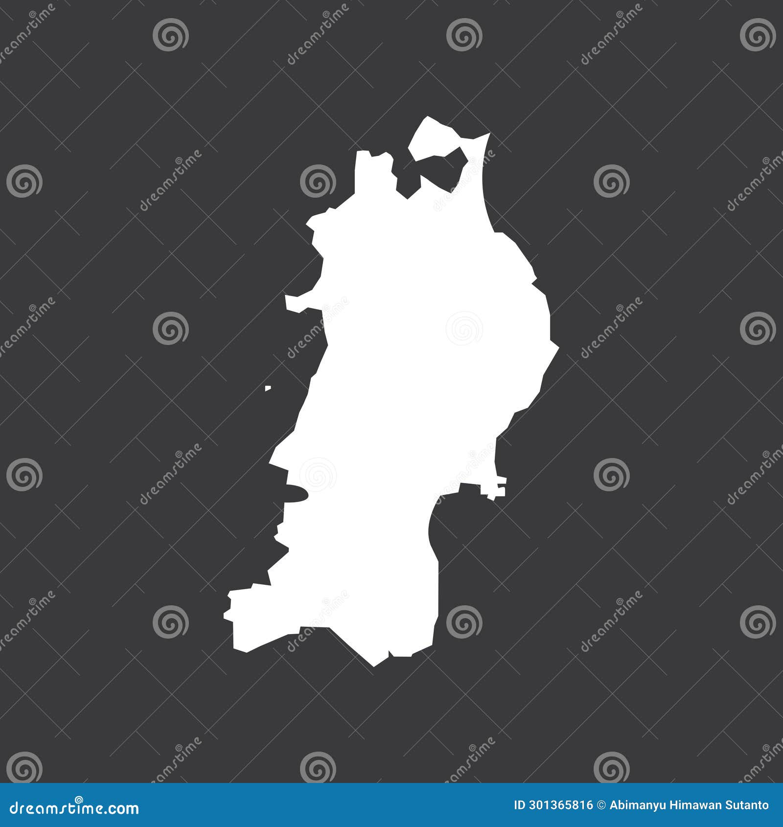 Japan map icon vector stock vector. Illustration of isolated - 301365816