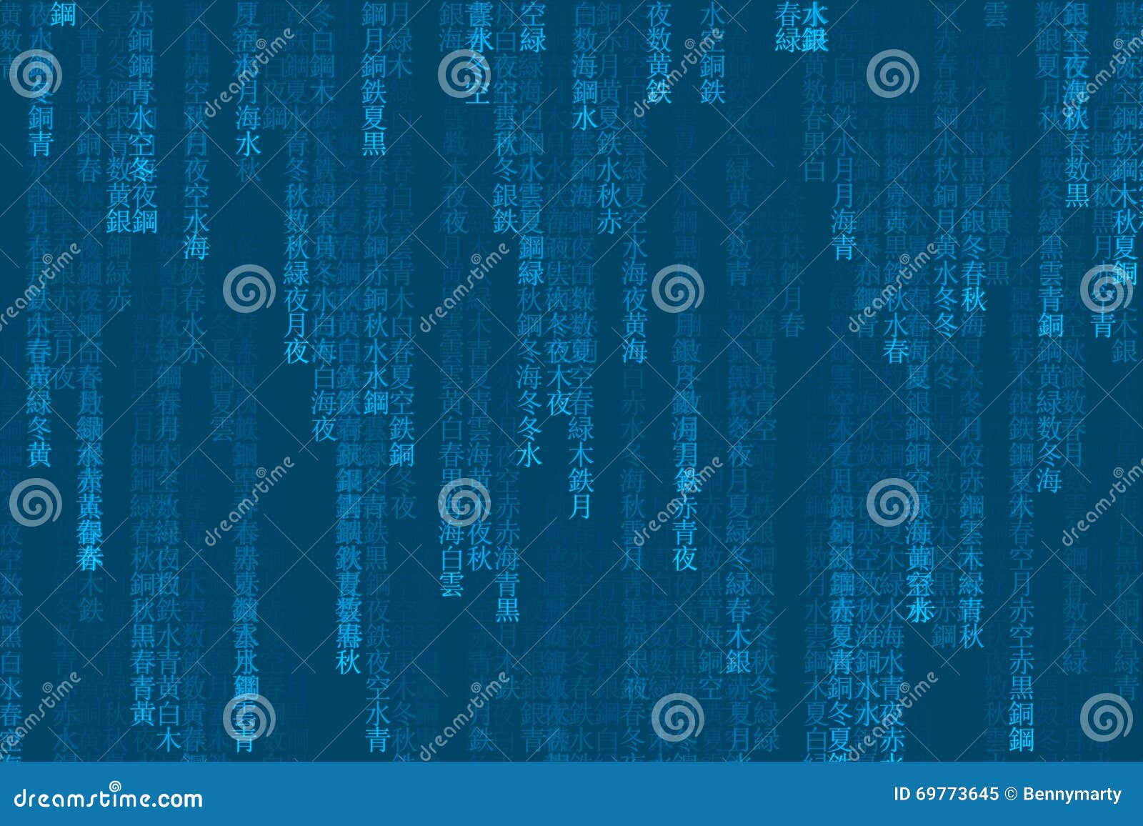 Japan Matrix Background Royalty-Free Stock Photo | CartoonDealer.com ...