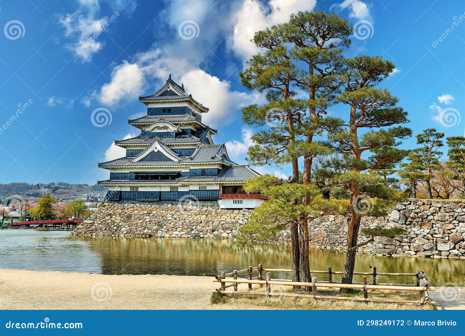 Japan. Matsumoto Castle Editorial Image | CartoonDealer.com #298249060