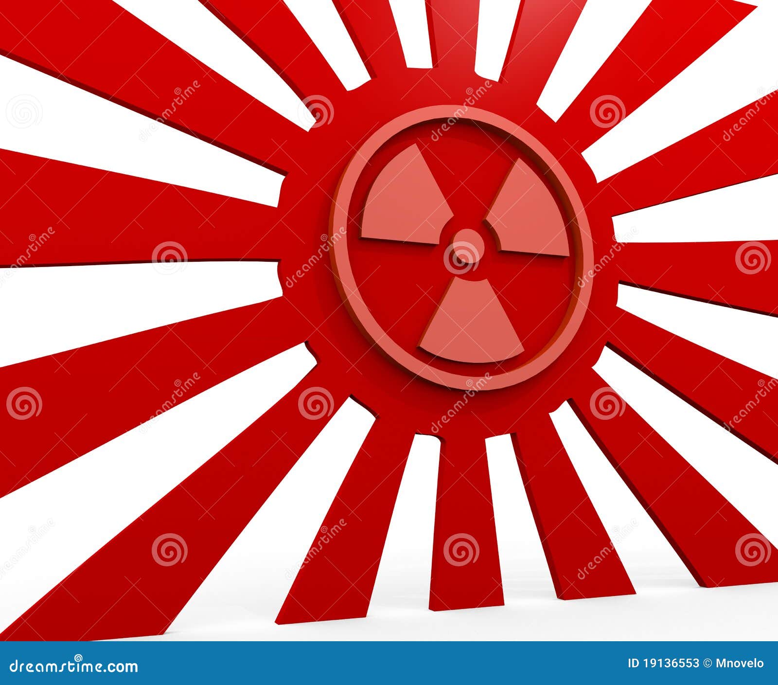 Japan radioactive stock illustration. Illustration of radiation - 19136553