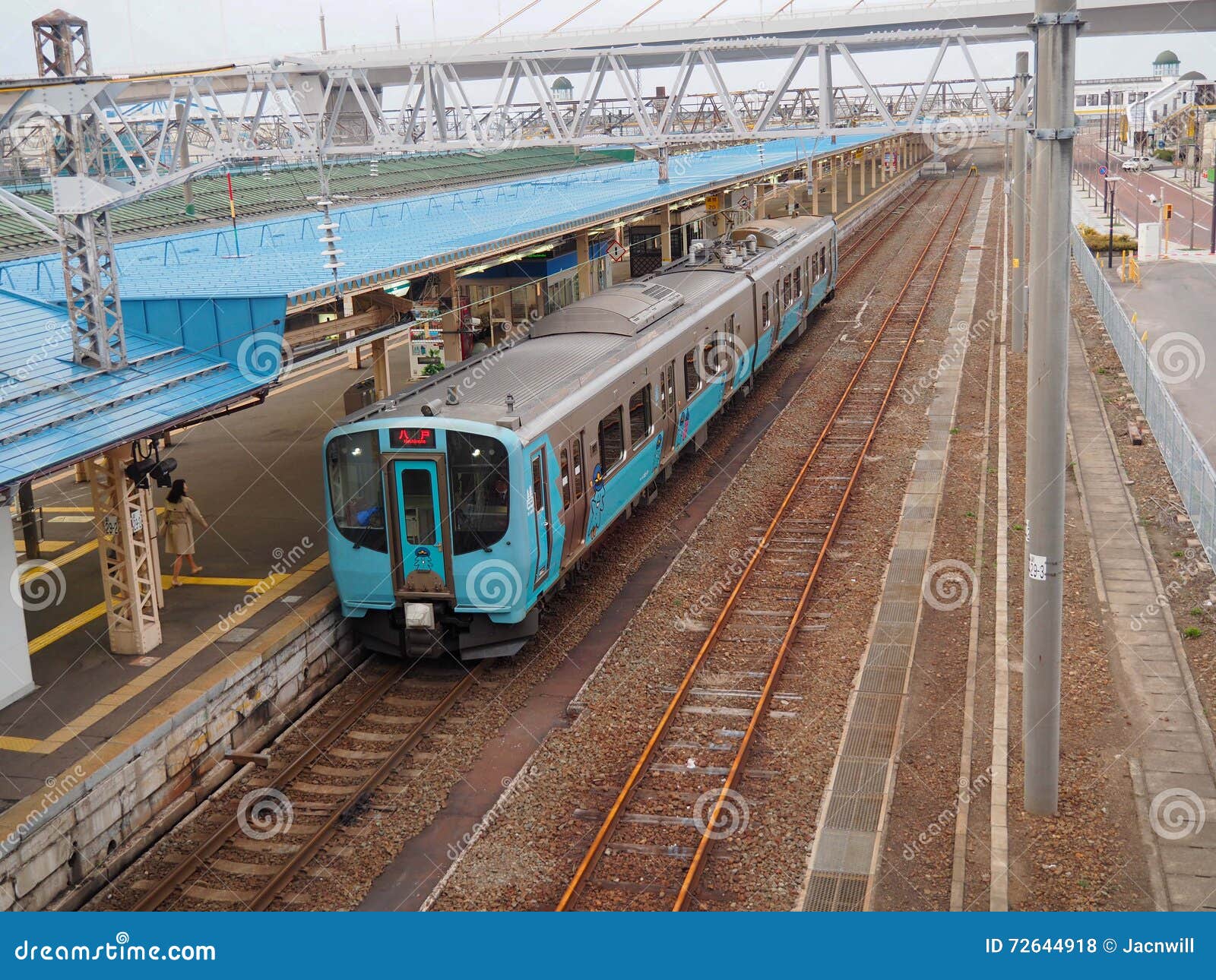 Japan Railway System editorial stock photo. Image of carriages - 72644918