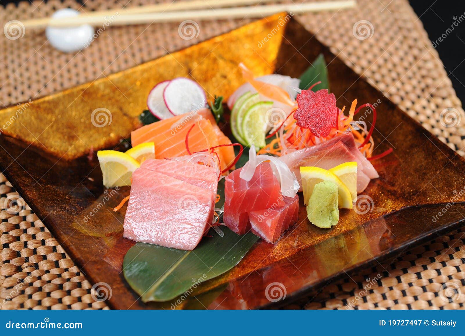 Japan sashimi set stock image. Image of assortment, octopus - 19727497