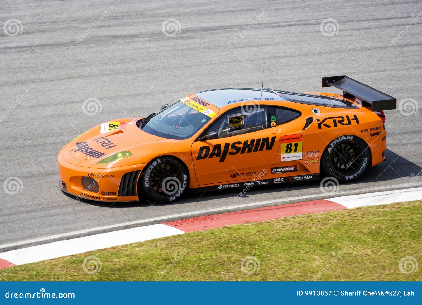 Japan Super GT 2009 - Team Daishin Redactionele Fotografie - Image of ...