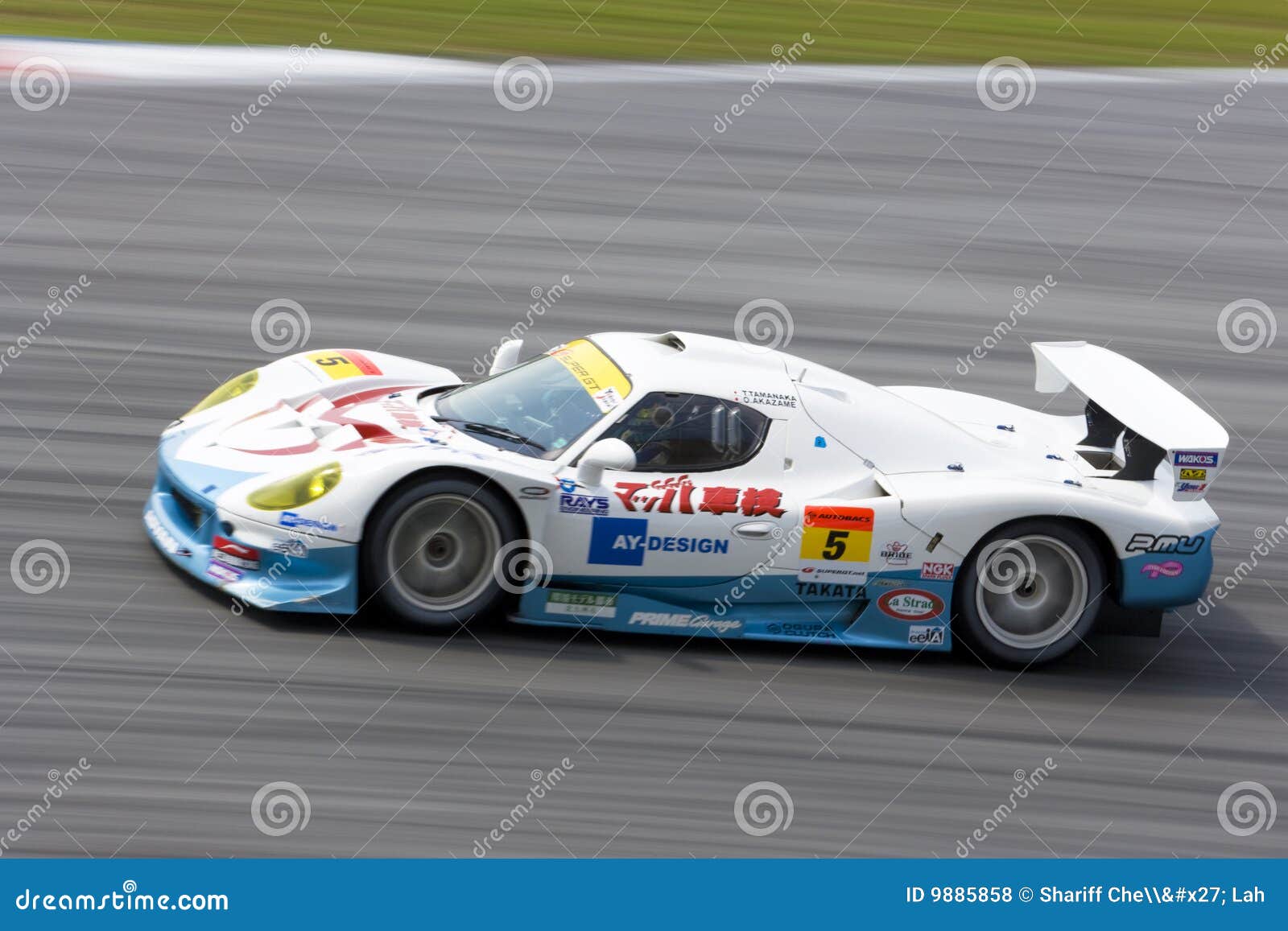 Japan Super GT 2009 - Team Mach Editorial Stock Photo - Image of ...