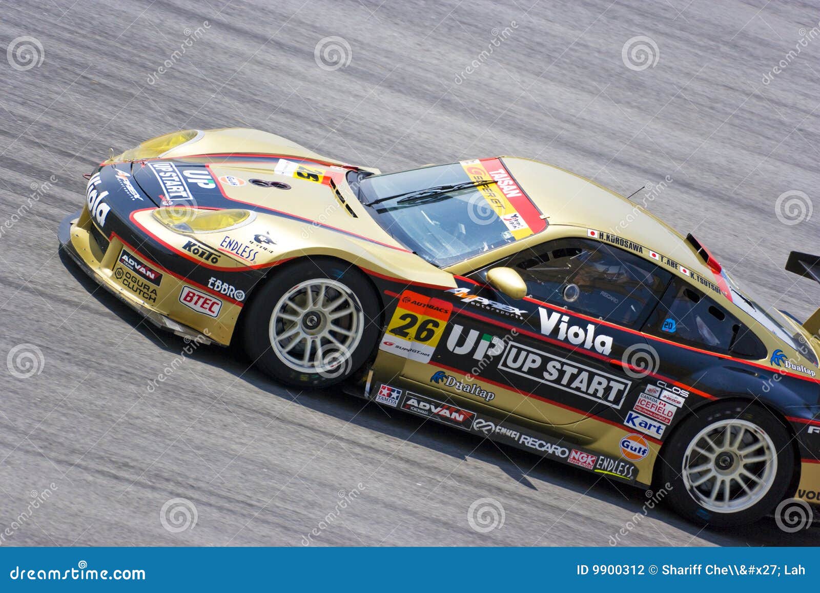 Japan Super GT 2009 - Team Taisan Editorial Photography - Image of ...