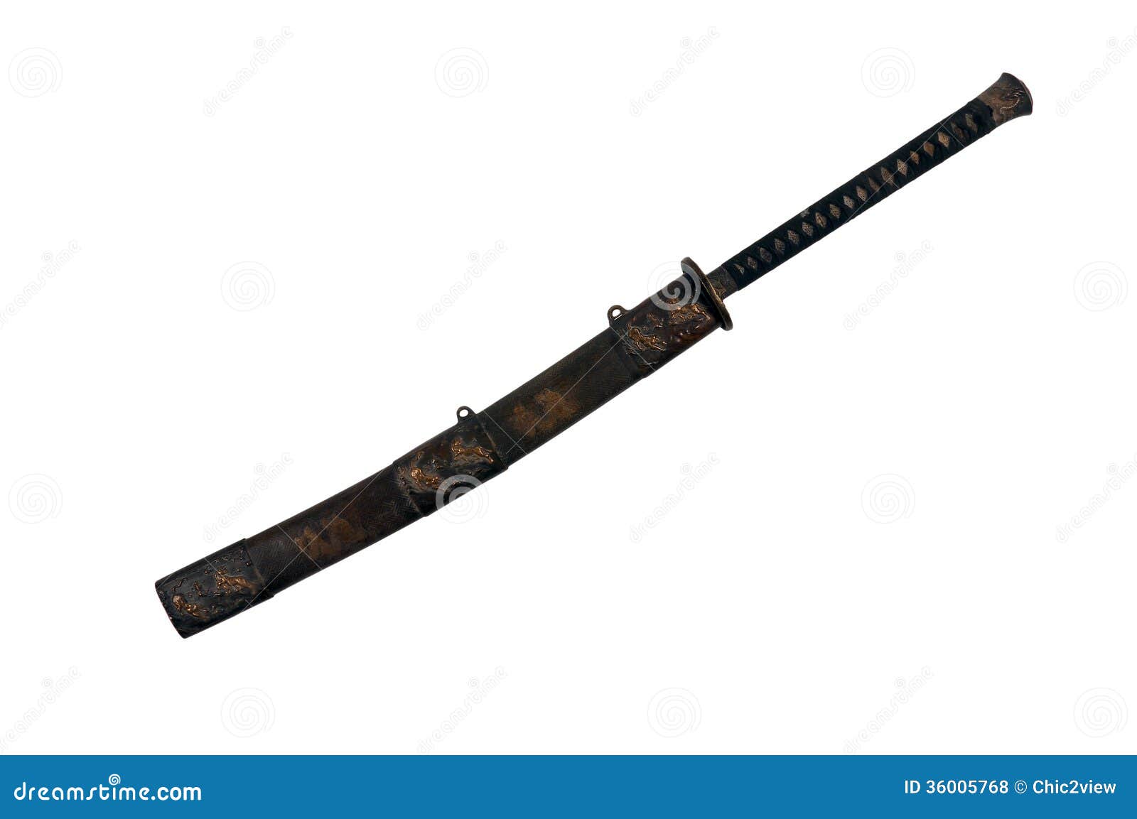 Japan Sword in Sword Sheath Stock Photo - Image of collect, bequest ...