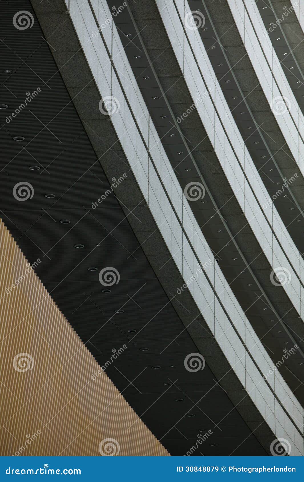 Japan Tokyo Modern Building Close Up Low Angle Stock Image - Image of ...