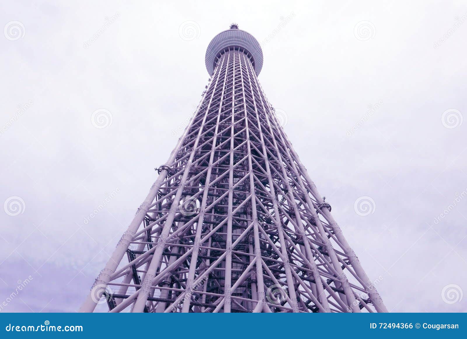 Japan Tokyo Skytree Tower Building with Sky Editorial Photo - Image of ...