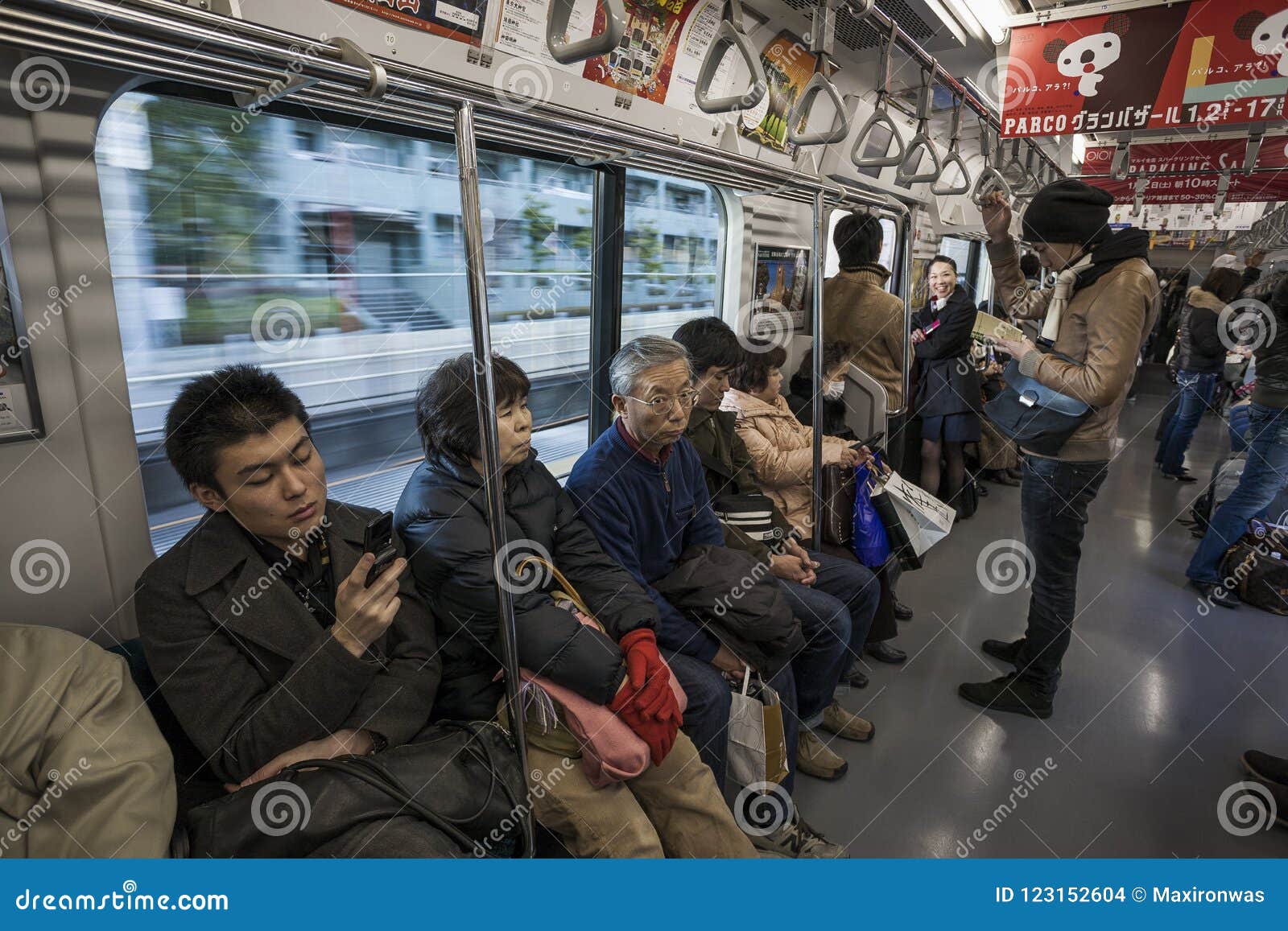 Japan - Tokyo - Tokyo Subway, Tokyo JR Rail Editorial Image ...
