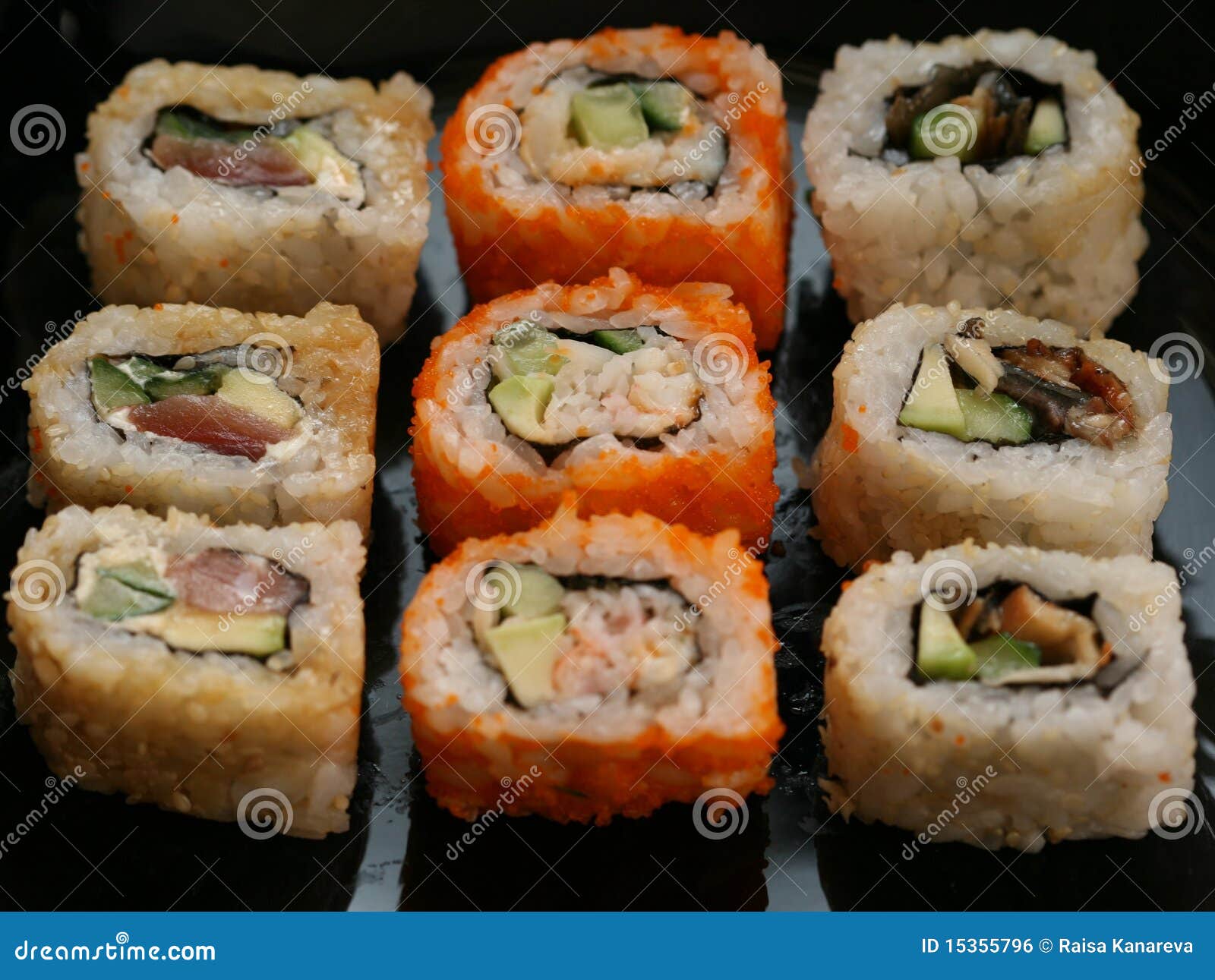 Japan Traditional Food - Roll Stock Photo - Image of lunch, east: 15355796