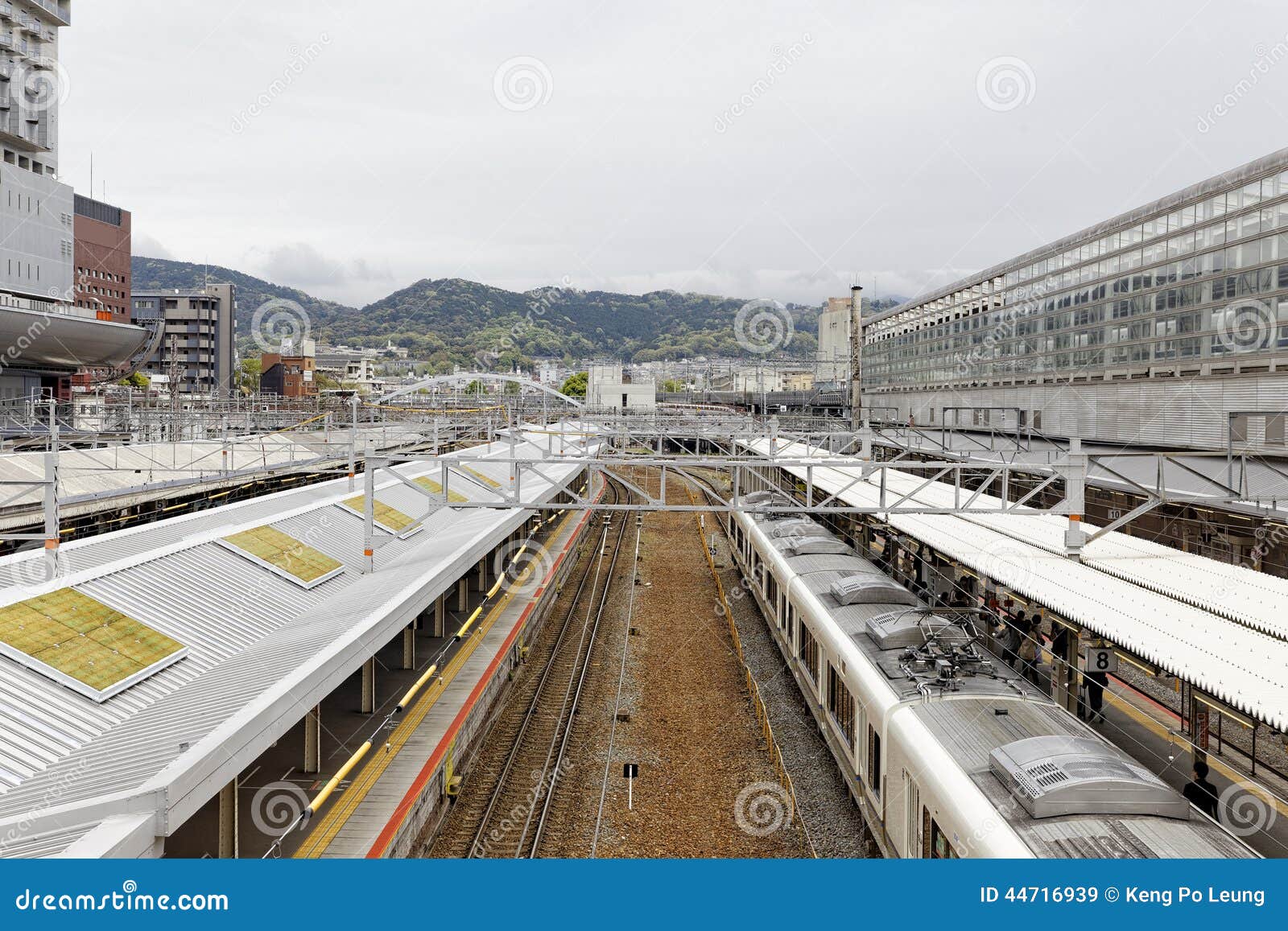 Japan train station stock image. Image of technology - 44716939