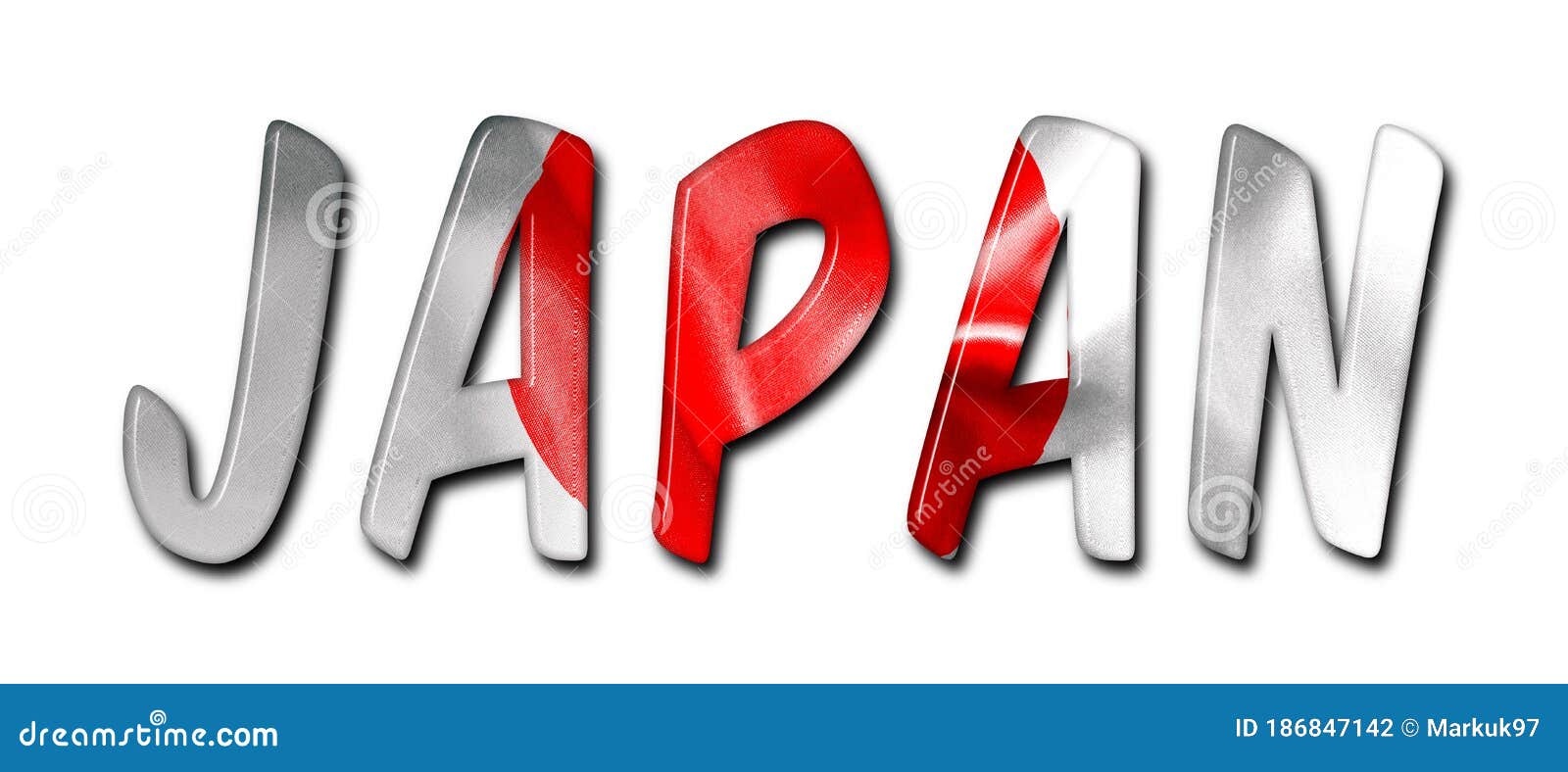 Japan Word With Flag Texture Stock Photography | CartoonDealer.com ...