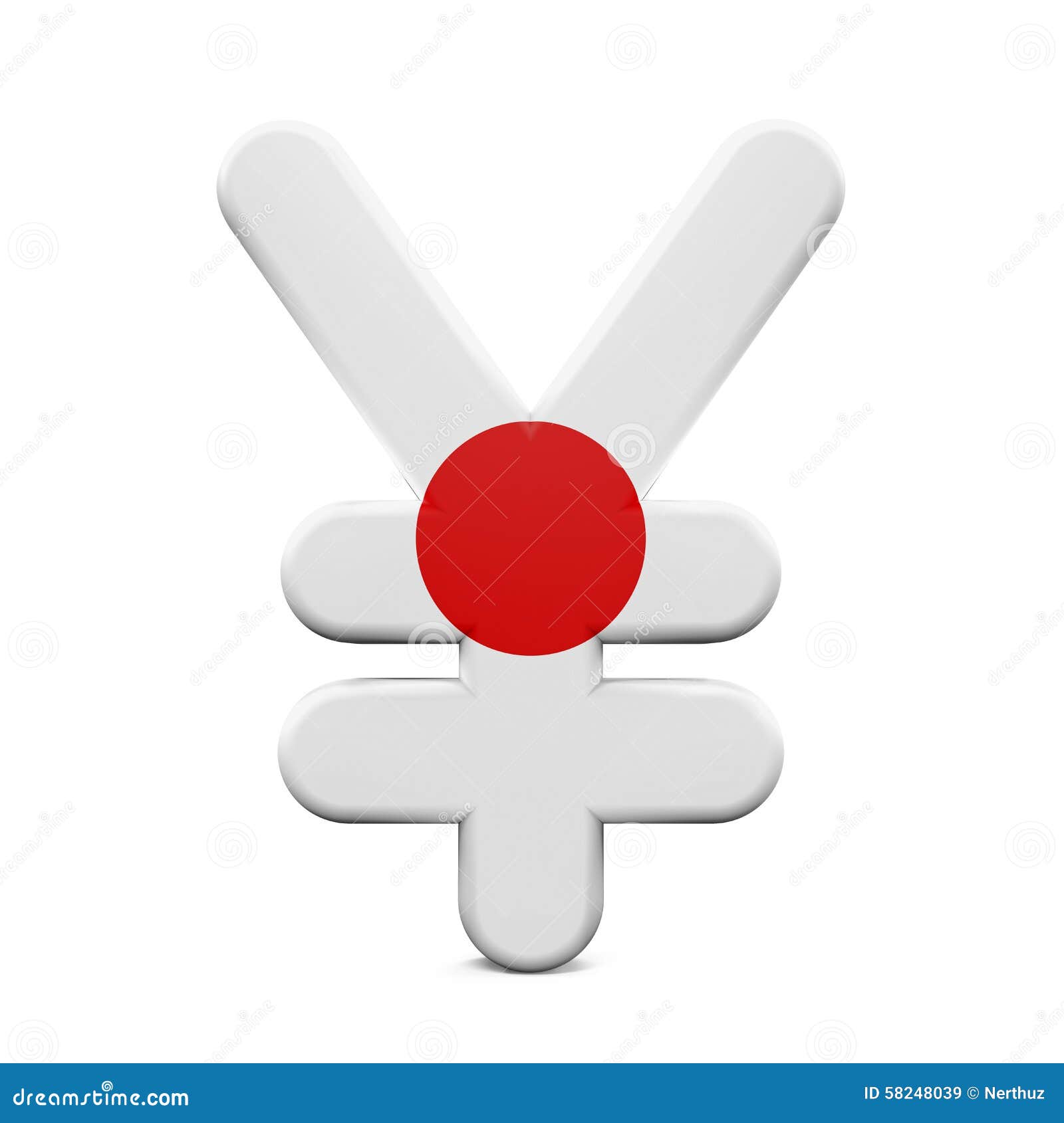 Japan Yen Symbol with Flag stock illustration. Illustration of business ...