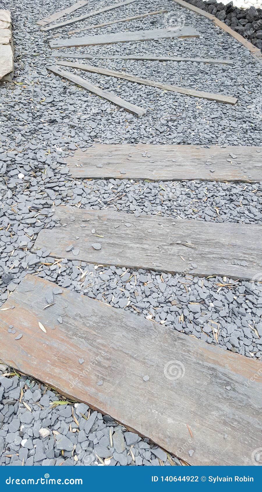 Japan Zen Path Stone Steps in Garden Stock Photo - Image of path ...