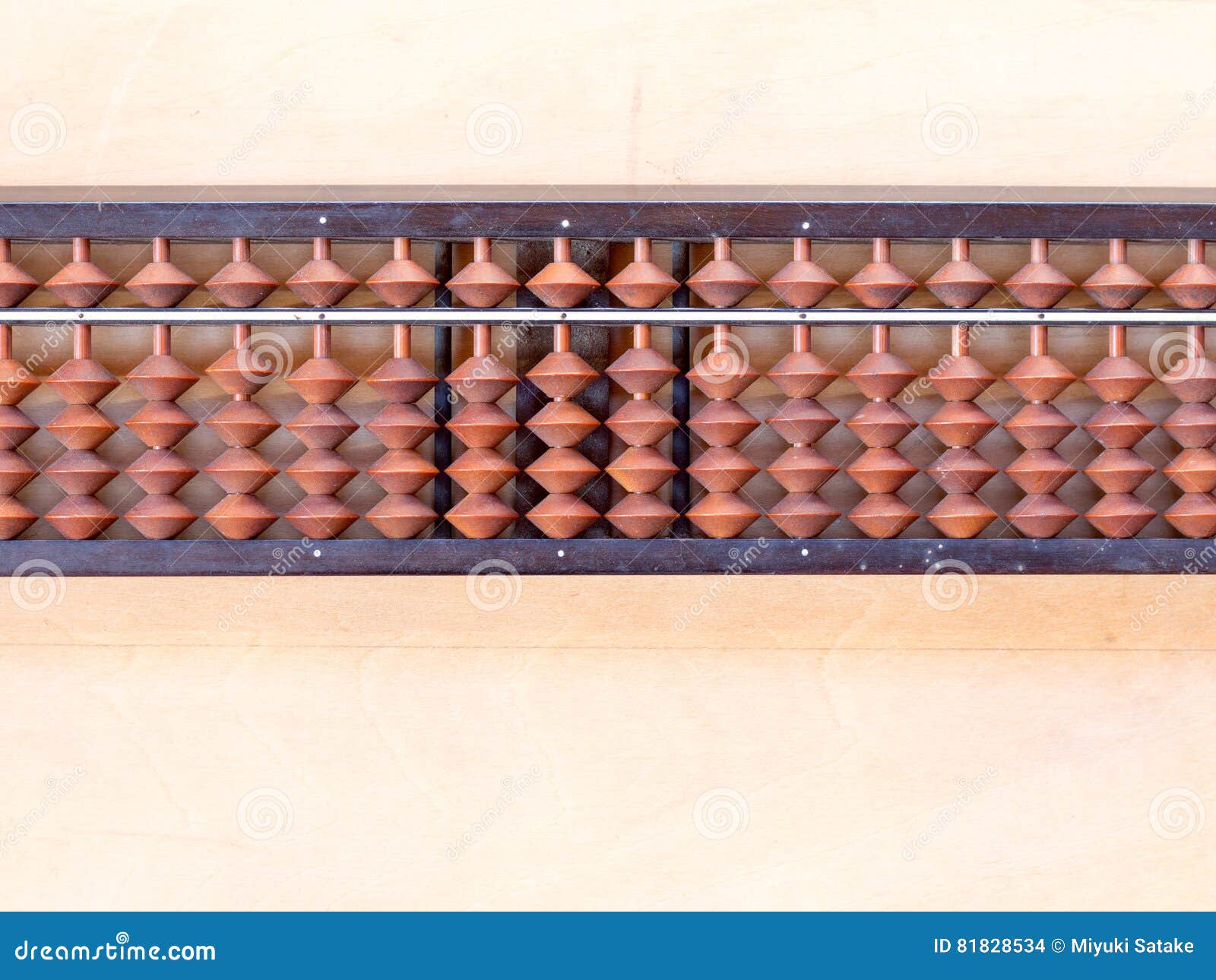 Japanese Abacus Called Soroban Stock Photo - Image of antique, japan ...