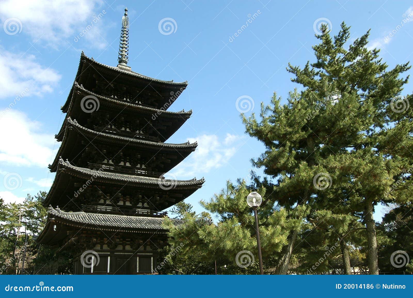 Japanese ancient temple stock photo. Image of national - 20014186