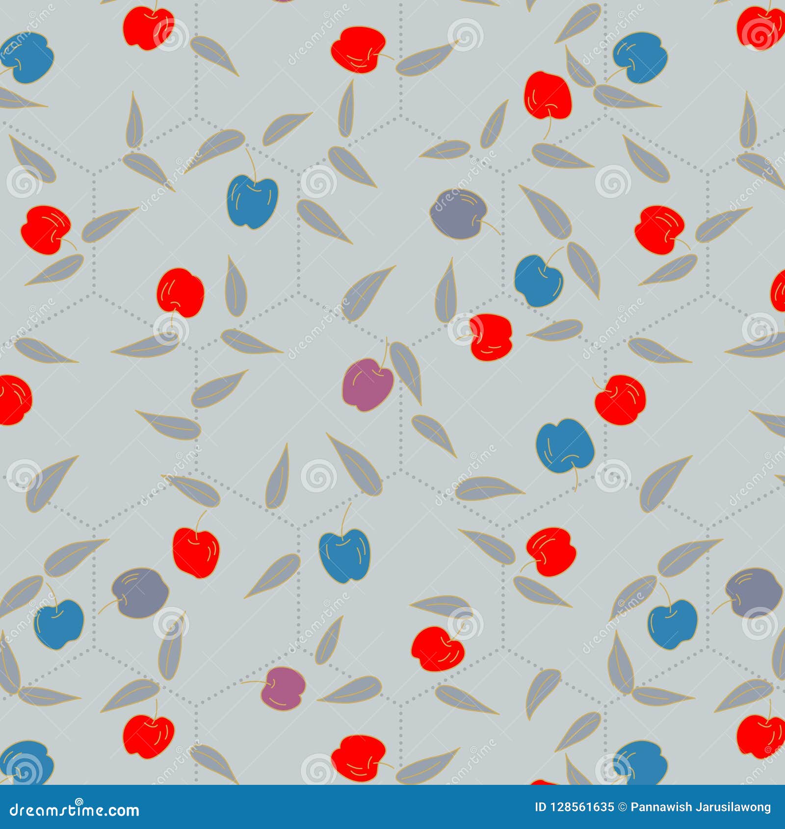 Japanese Apple Leaf Pattern Stock Vector - Illustration of purple, line ...