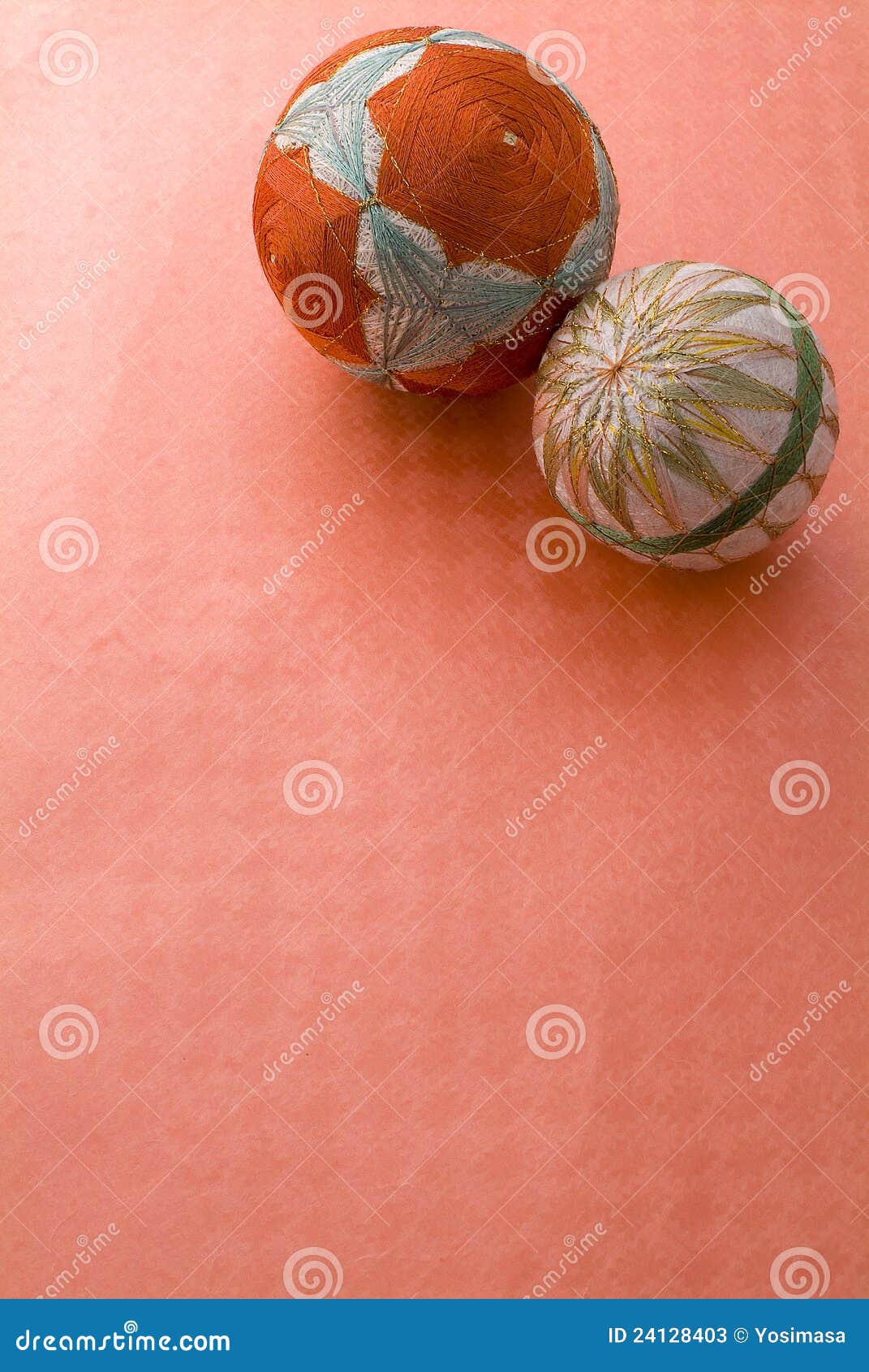 Japanese balls stock image. Image of fancy, decorated - 24128403