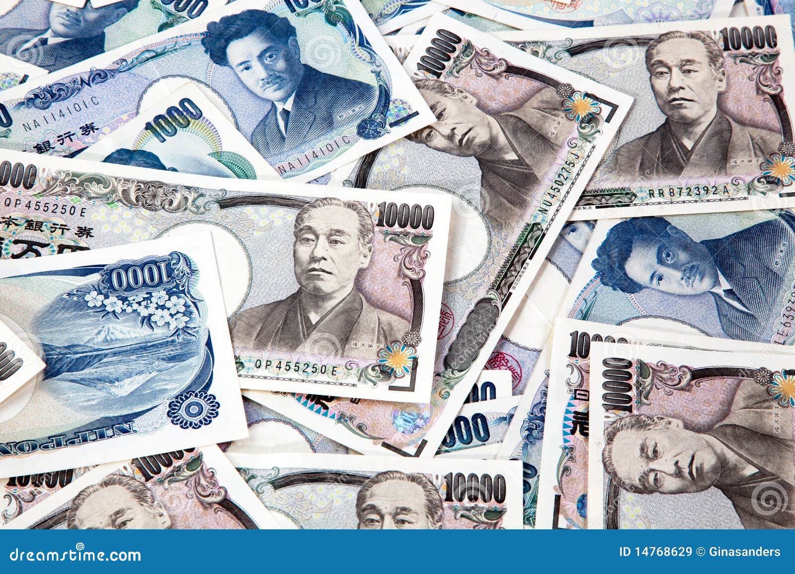 Japanese Banknotes stock image. Image of business, banknote - 14768629