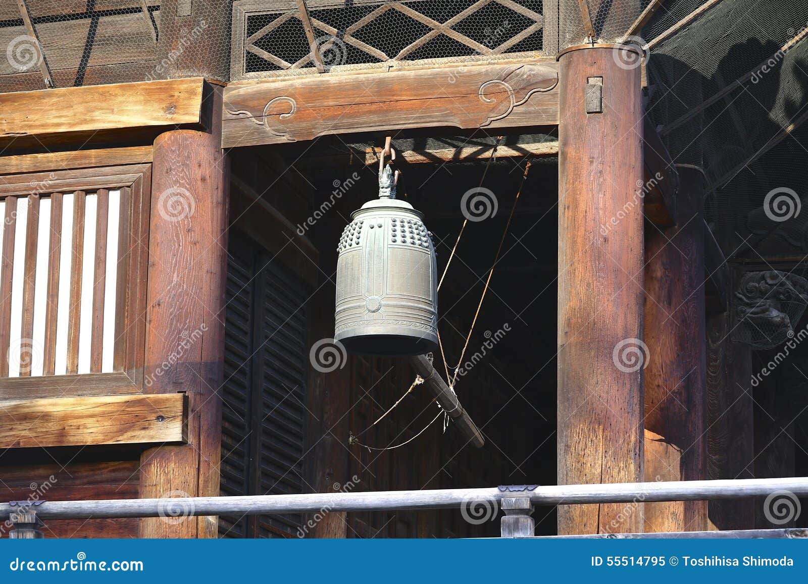 Japanese bell hall stock image. Image of japanese, architecture - 55514795
