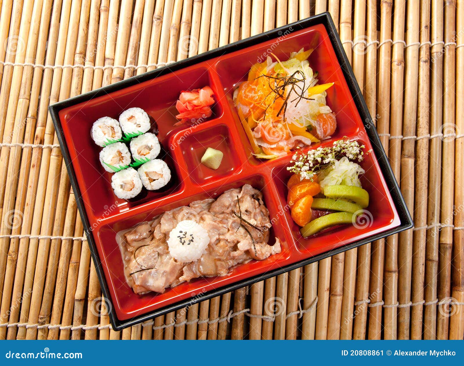 Japanese Bento Lunch stock image. Image of chinese, bowl - 20808861