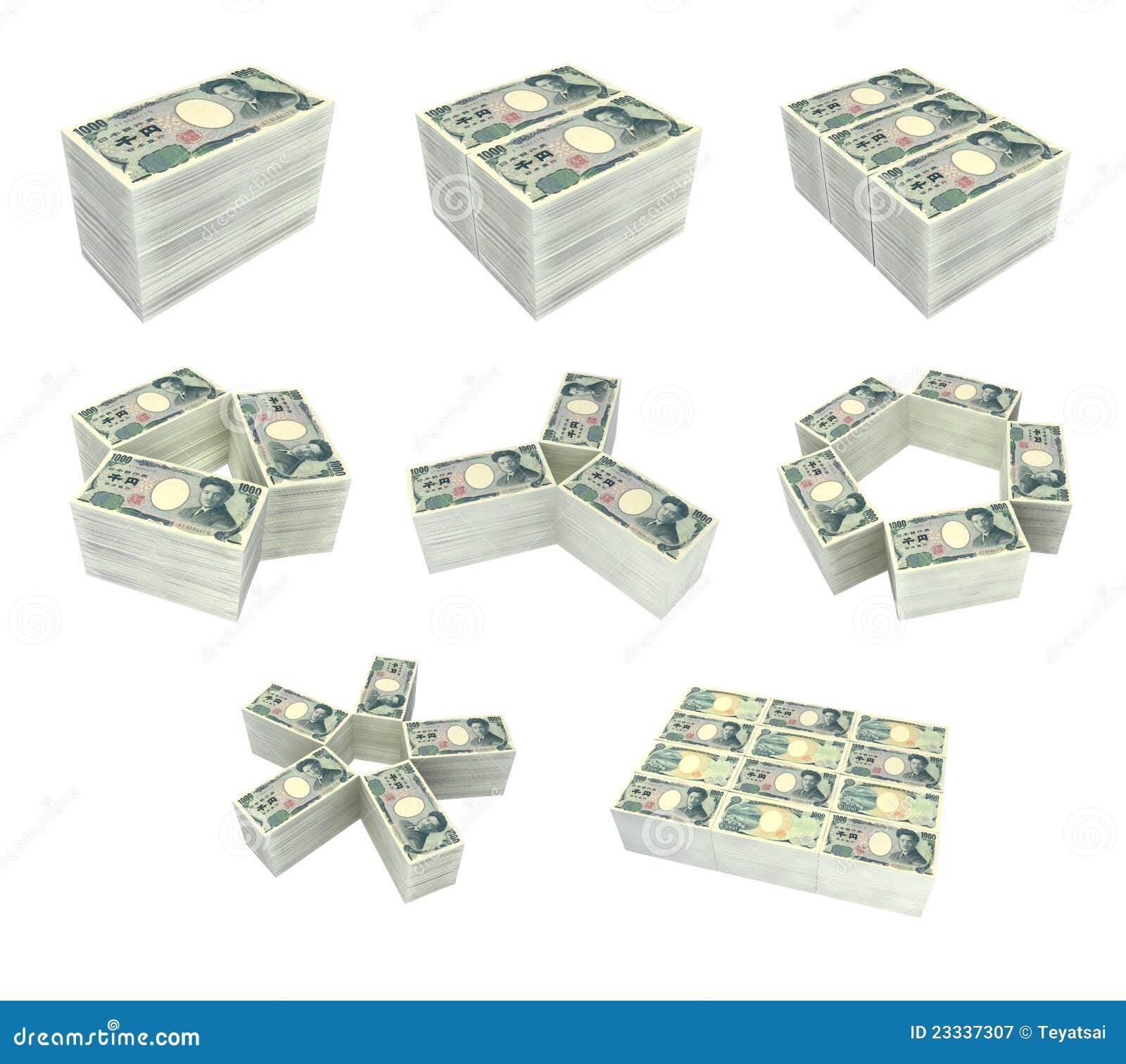 Japanese Bills stock image. Image of economy, savings - 23337307